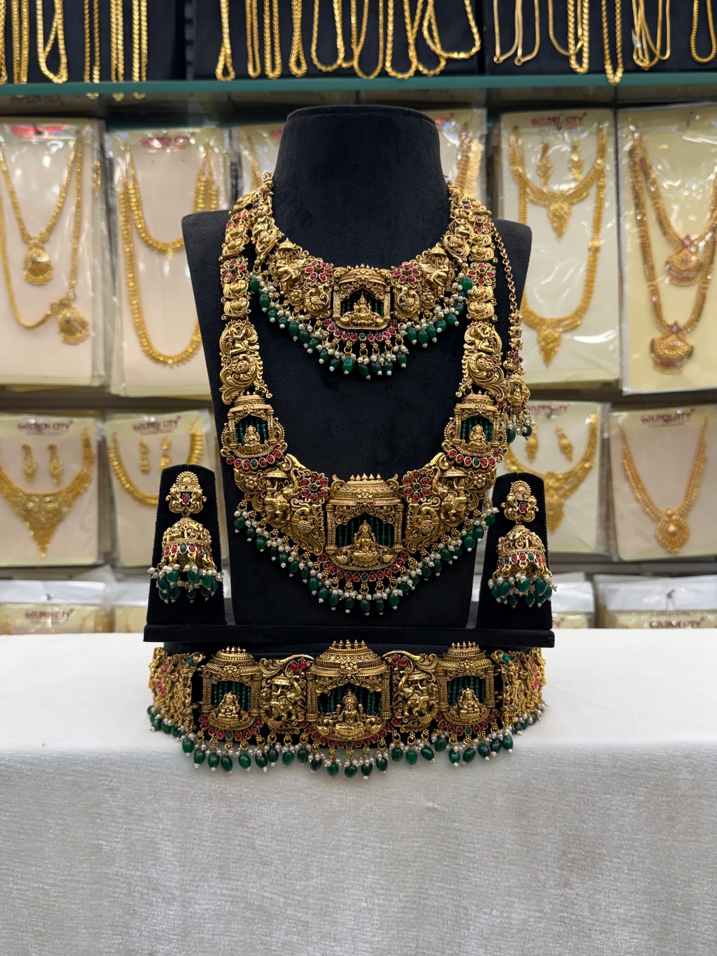 Antique Laxmi Design Bridal Set | Saleem Fancy Store